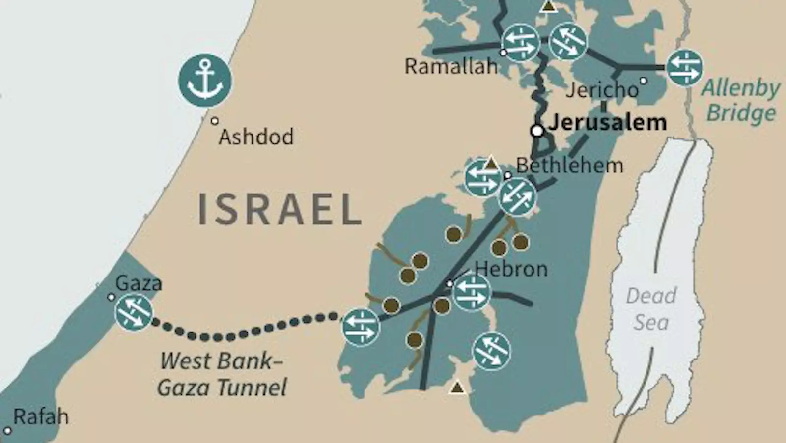 Чаму карта Палестыны Трампа важная 6096_1