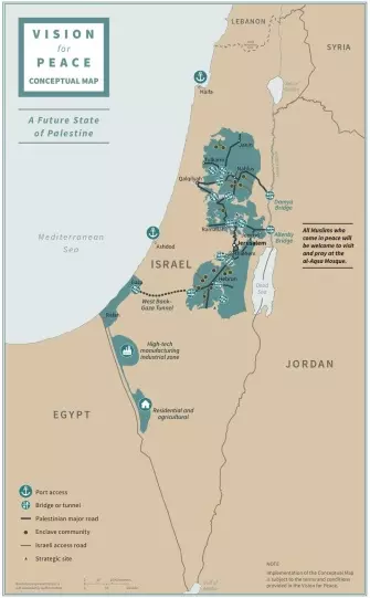 Wêrom Trump's Palestina-kaart wichtich is 6096_3