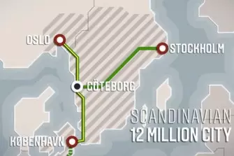 8 Million City: isang Scandinavian Megalopolis 6220_7
