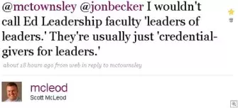 Θεωρούνται οι ηγέτες της εκπαιδευτικής ηγεσίας ως «ηγέτες» από τους ηγέτες που υπηρετούν; 62385_3