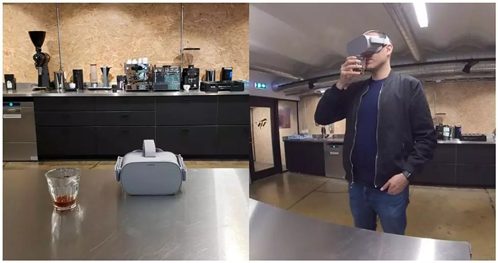 虚拟现实实验操纵人们对咖啡的感觉 6351_1