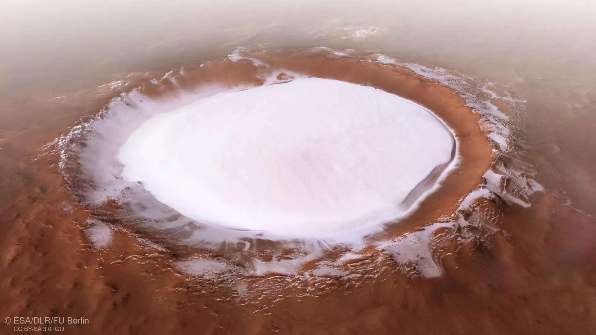 Mars anali ndi zaka 20 zosiyana za ayezi, pezani asayansi