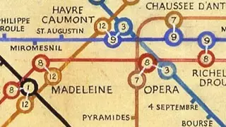 603 - Mgbe Harry zutere Paris: Beck's Métro Map