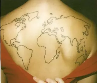 556 - Le monde sur vos épaules : tatouages de carte 68432_4