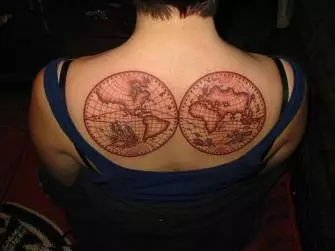 556 - Svet na vaših ramenih: tetovaže zemljevidov 68432_6