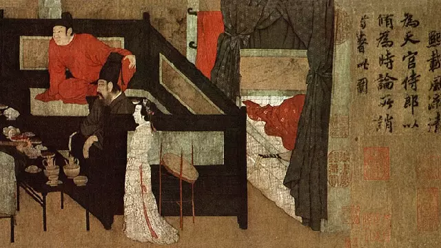چگونه یک نقاشی طومار چینی مانند یک نوار سکس افراد مشهور است (با یک آهنگ تفسیری!) 69035_0