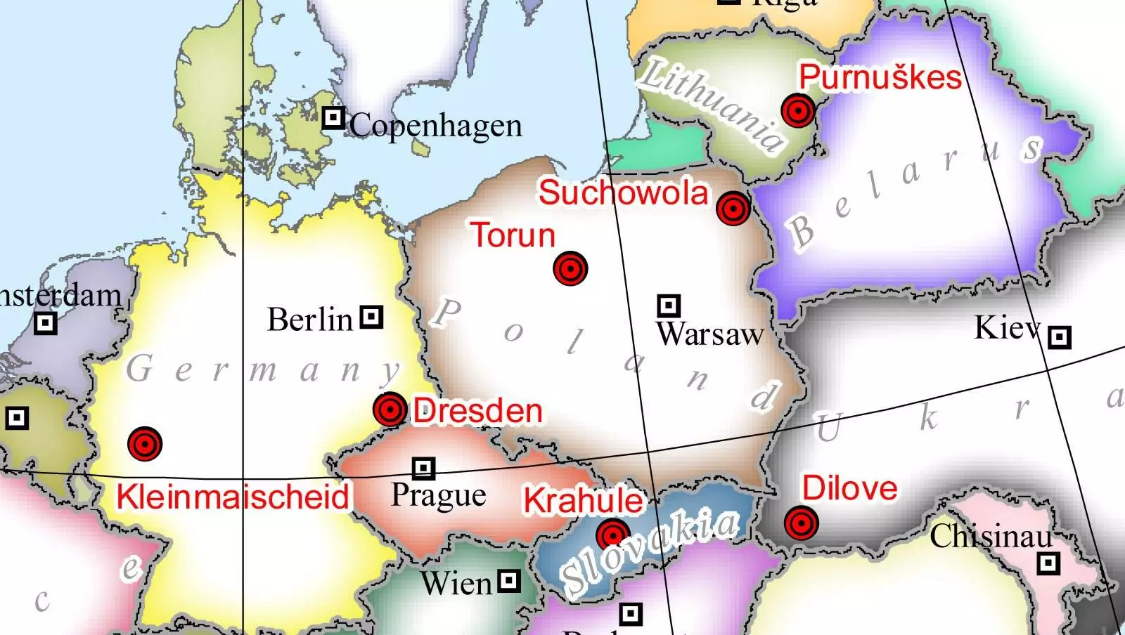 498 - Monumentalni drift: mnoge sredine Evrope