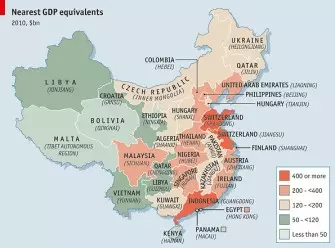 503 - Parêzgehên Chineseînî bi Welatên xwedan GDP-yên wekhev ve têne berhev kirin 74115_3