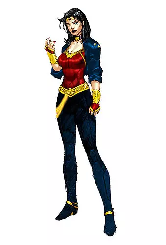 Striking the Colors: New Look de Wonder Woman 74397_0