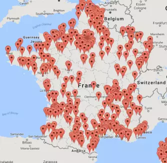 Франц дахь авлигын газрын зураг 7523_4