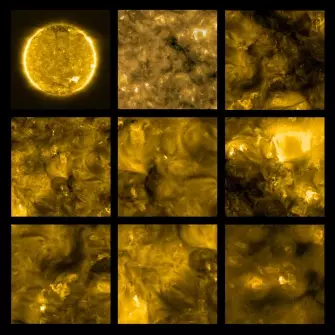 Imazhet më të afërta të marra ndonjëherë nga dielli zbulojnë 7555_3