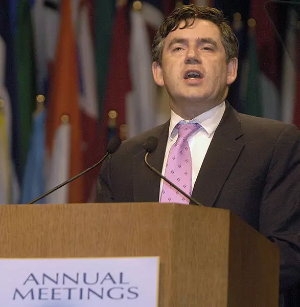 Gordon Brown virgeworf