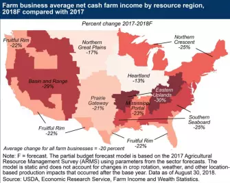 El mapa mostra com la disputa comercial entre els Estats Units i la Xina està perjudicant els agricultors nord-americans 7972_2